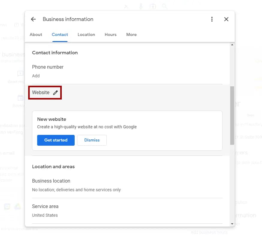 Google my business tutorial: impostazione profilo